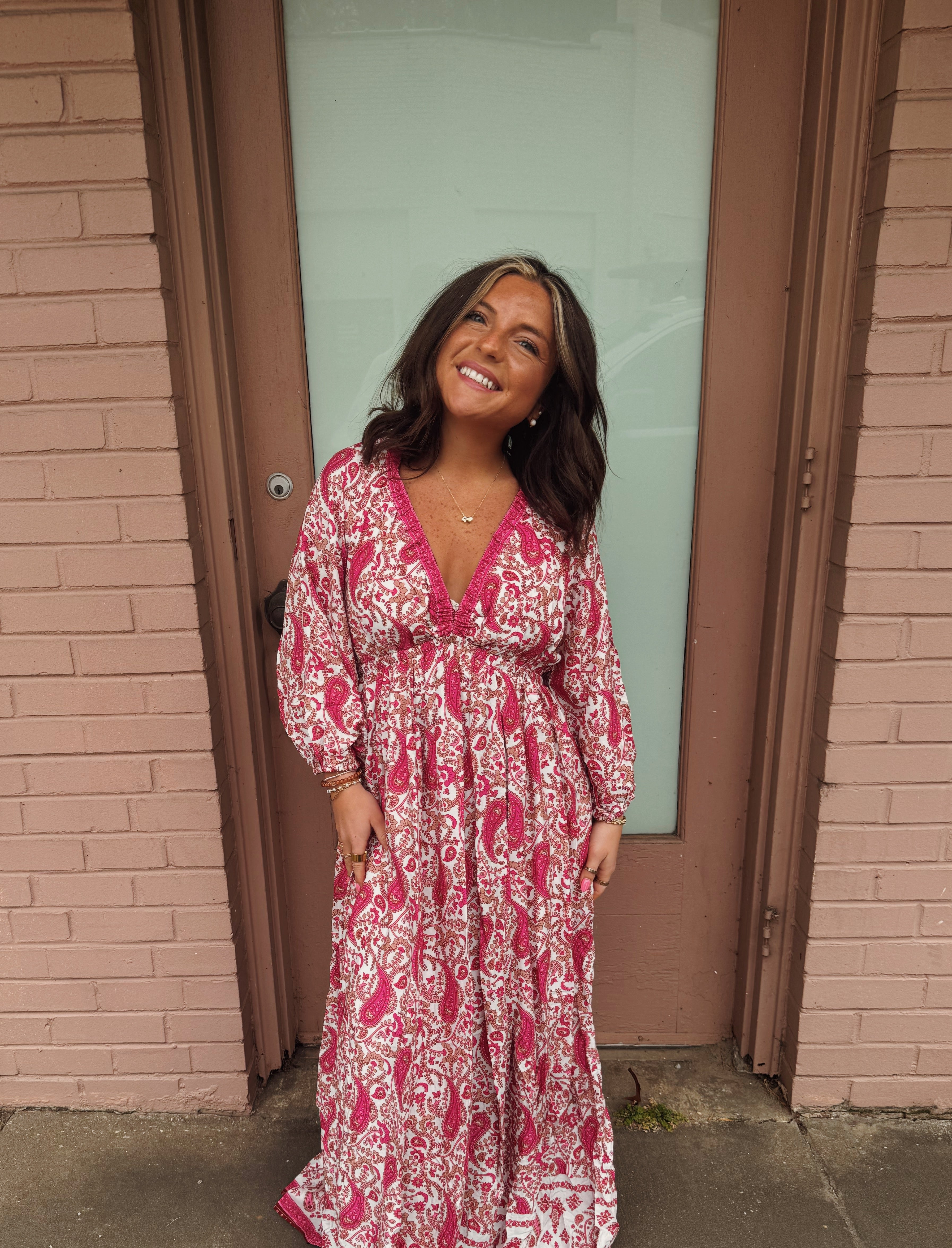 Paisley Dream Maxi Dress – Old Fancy